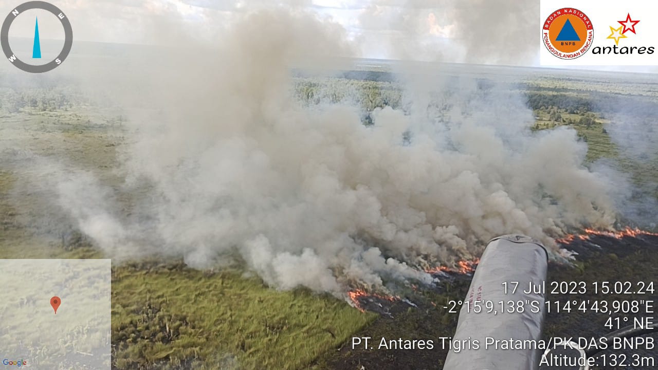 Kebakaran-Hutan-dan-Lahan di KOTA-PALANGKA-RAYA, KALIMANTAN-TENGAH, 17 ...