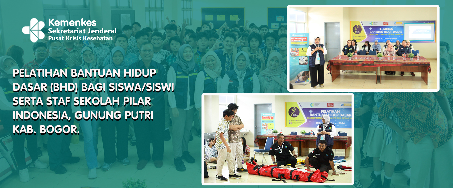 Selamat Datang di Pusat Krisis Kesehatan Kementerian Kesehatan