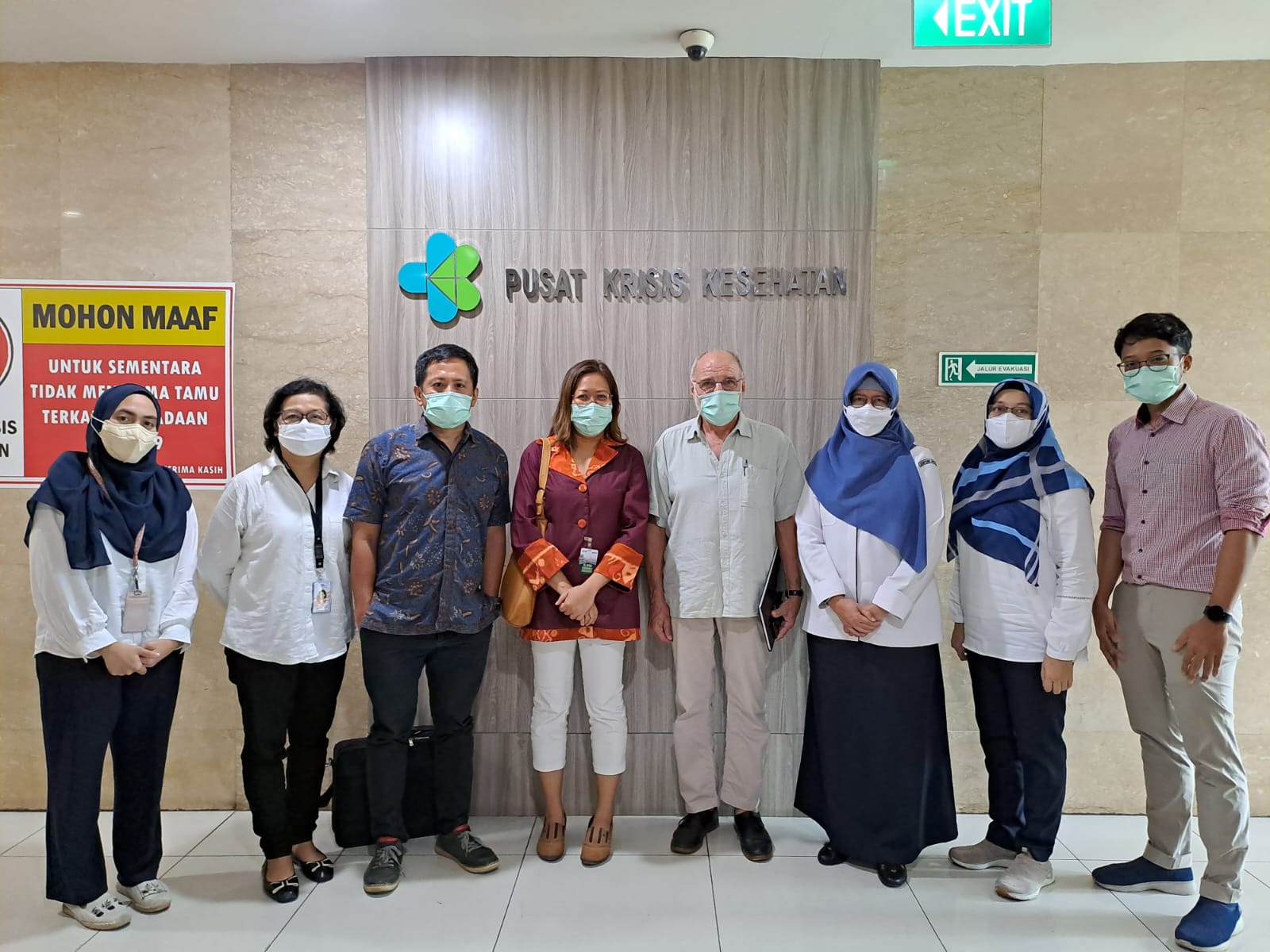 Kunjungan MSF membahas evaluasi program MSF tahun 2022 - 2023