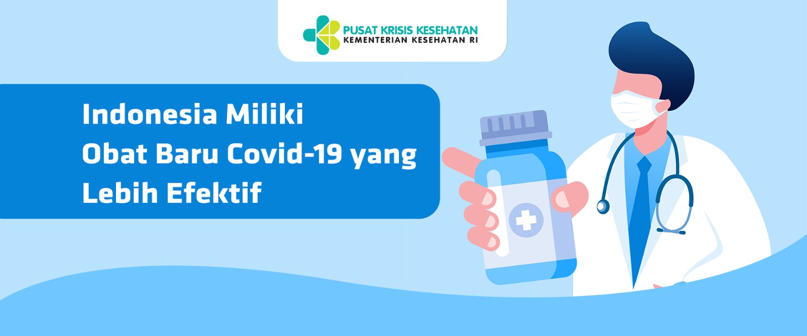 Indonesia Miliki Obat Baru COVID-19 yang Lebih Efektif