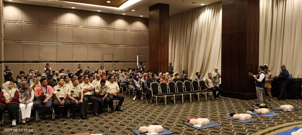 Pelatihan Bantuan Hidup Dasar (BHD) Bagi Orang Awam di Menara Mega Syariah