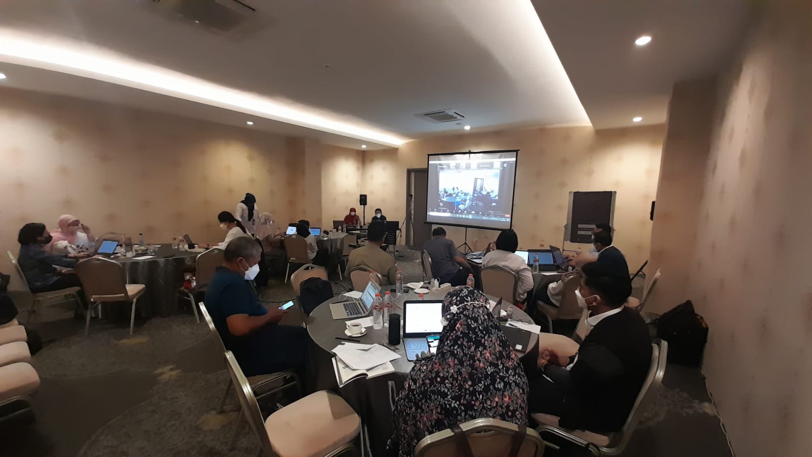 Health Emergency Operational Center (HEOC) pada tanggal 18-19 Agustus ...